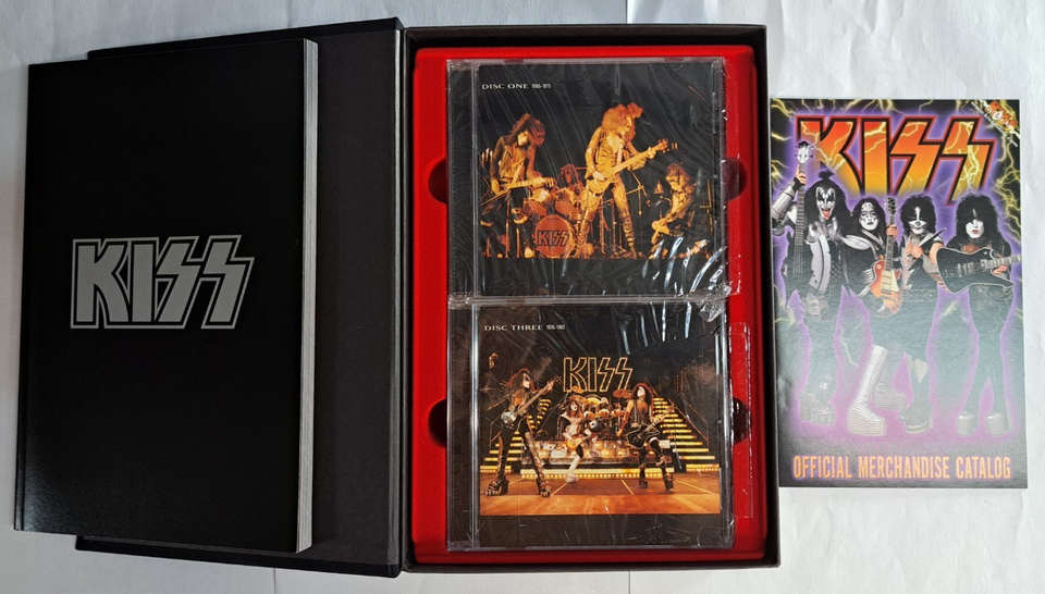 Kiss The Definitive Collection 5 CD Box Set with Book and Insert 2001 ...