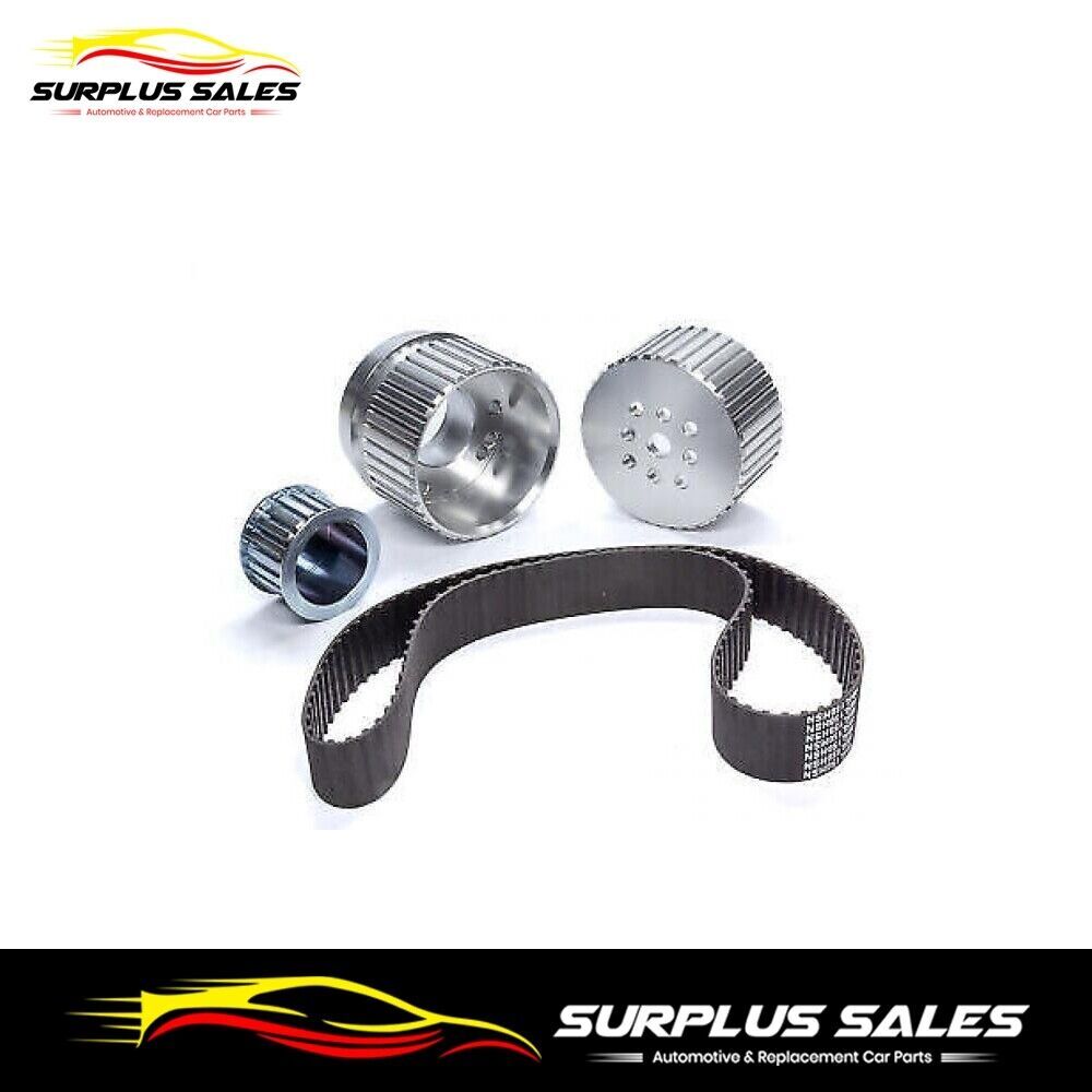 R8711 CHEV 283 327 350 383 LWP POLISHED GILMER BELT DRIVE KIT WITHOUT P ...