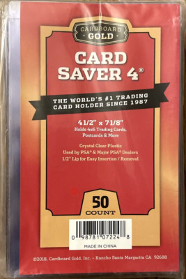 50 Card Saver 4 / Brand New / "FREE SHIPPING" | eBay