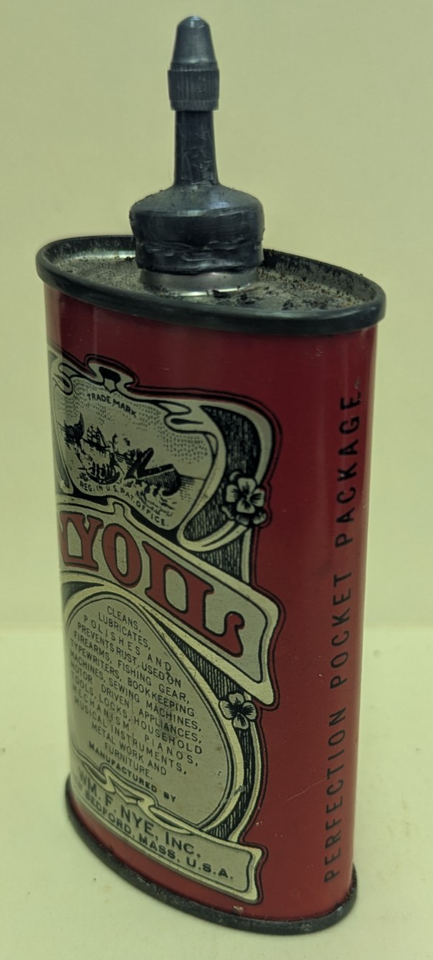 Vintage NYOIL 3-1/4oz Lead Top Handy Oil Can | eBay