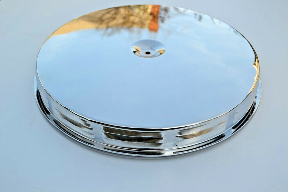 58-62 WCFB / AFB CHROME STEEL AIR CLEANER WITH ELEMENT New Complete | eBay