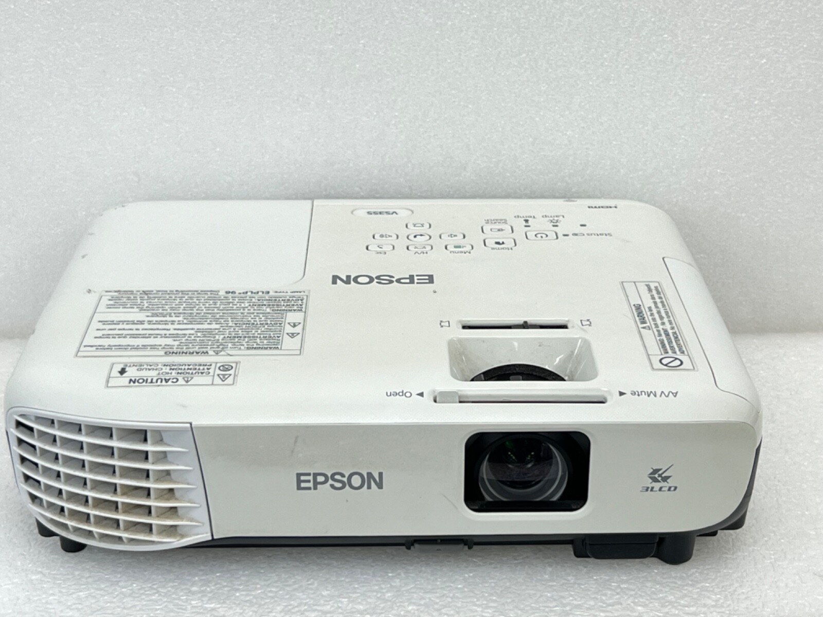 Epson VS355 / H840A LCD HDMI, VGA 553 Lamp Hours, Projector / Great ...