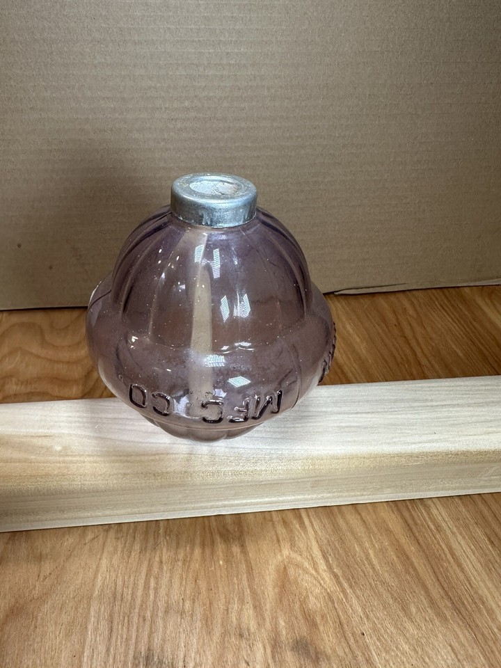 W.C. Shinn SCA Glass Lightning Rod Ball Weathervane Aluminum Caps | eBay