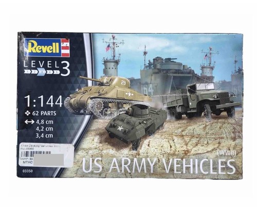 Revell 1:144 US ARMY VEHICLES Model Kit WWII # 03350 / 2015 Level 3 Sealed NIB | eBay