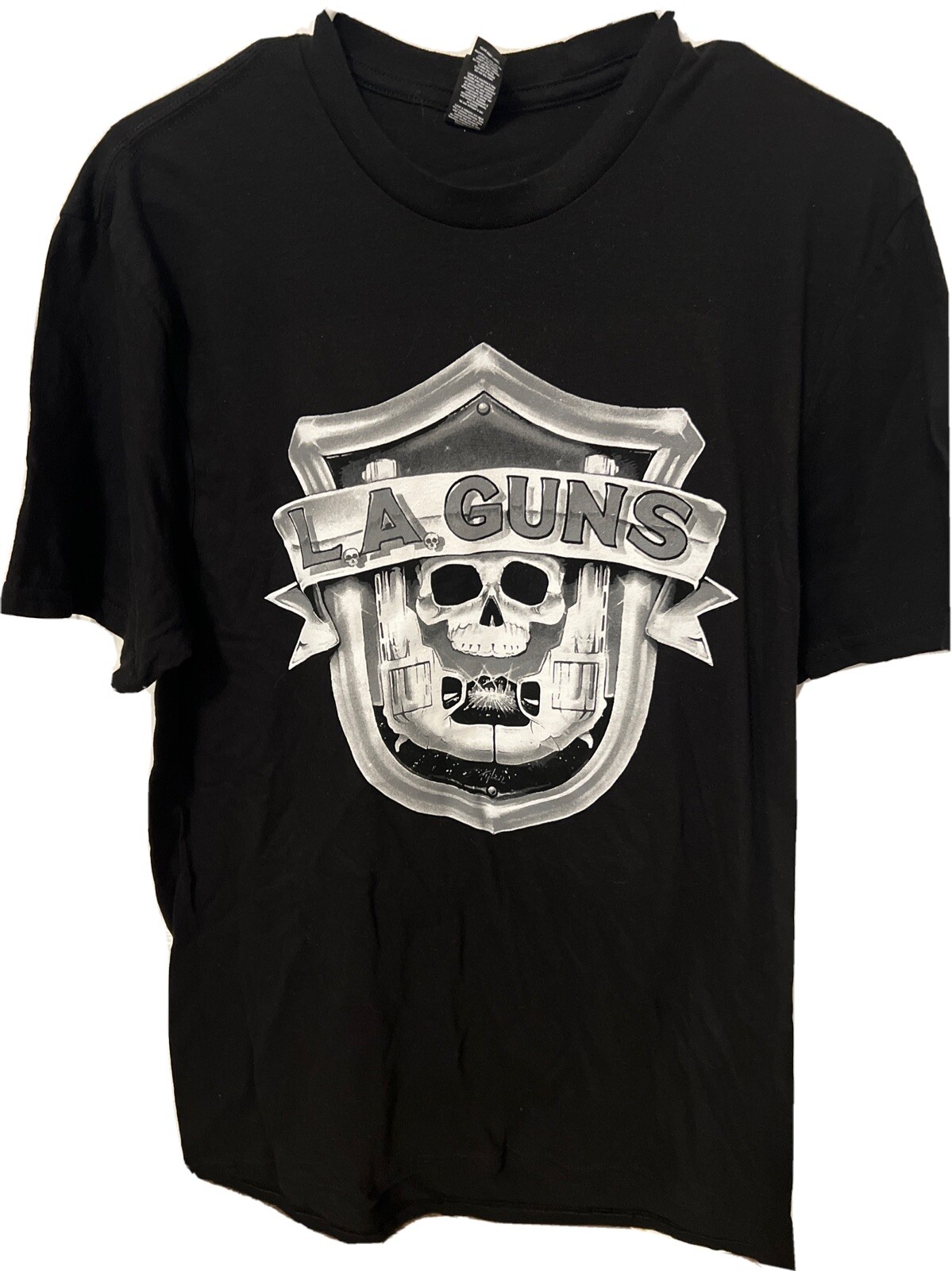 LA Guns Tour Shirt 2023 Size M Cult Def Leppard Metal… - Gem