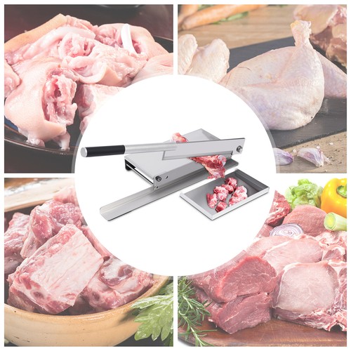 Commercial Chopper Heavy Duty Manual Meat Bone Cutter Chicken Cutting ...