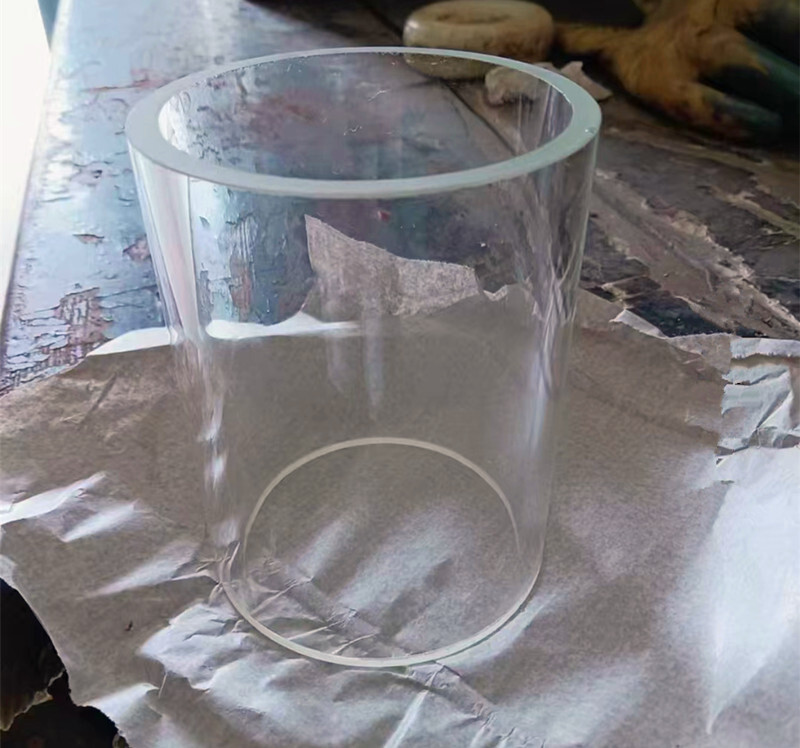 High Borosilicate Glass Tube Sight Glass Glass Viewing Cup for Chemical ...