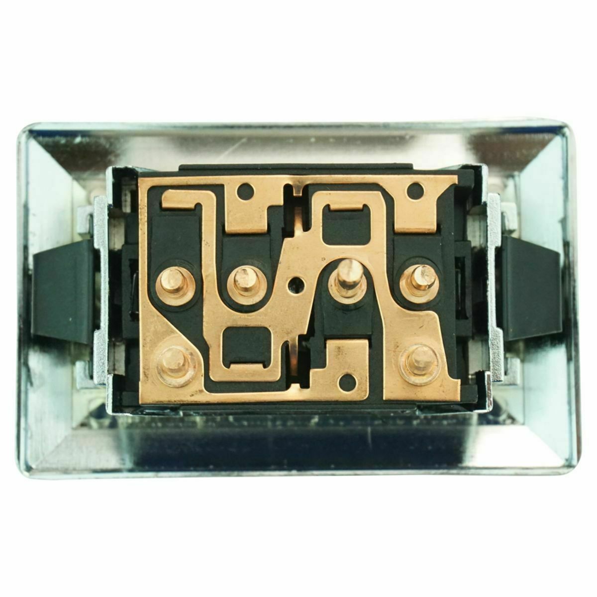 TRQ New Chrome Power Window Switch Pair Set of 2 For 1978-1990 Chevy ...