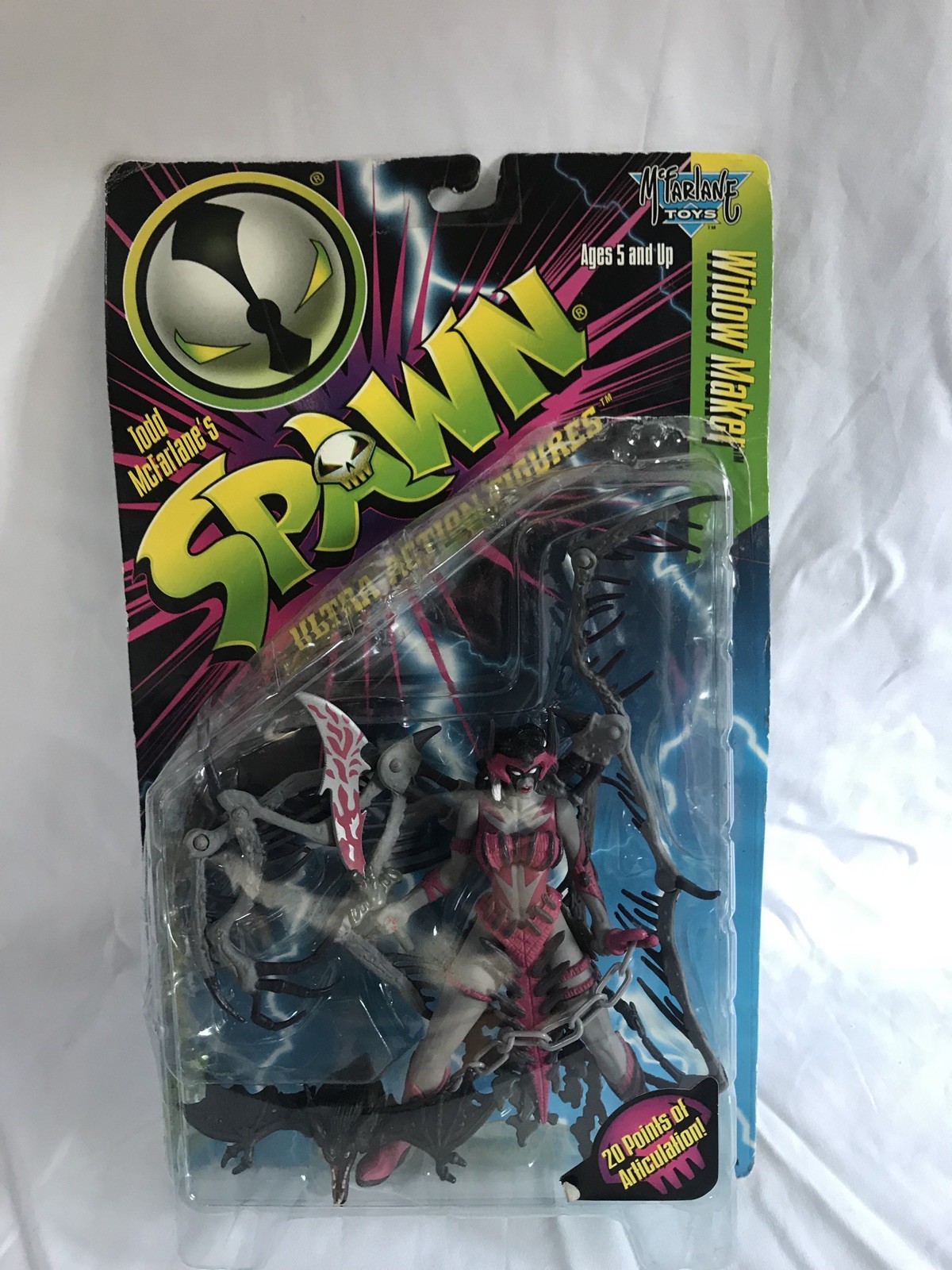 MCFARLANE SPAWN WIDOW MAKER 6” VITAGE ULTRA ACTION FIGURE DELUXE EDITION 1996 | eBay