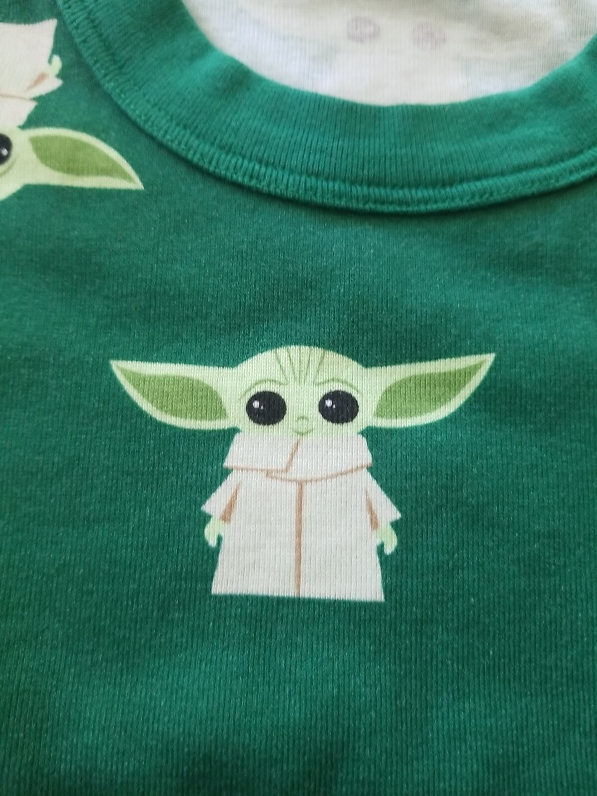 NWOT HANNA ANDERSSON STAR WARS THE CHILD BABY YODA GREEN PAJAMAS UNISEX ...