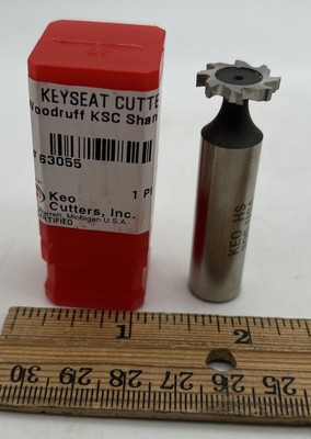 Keo Key Seat Cutter HSS RH #305 WOODRUFF KSC SHANK STAGGARD ISO 9002 ...
