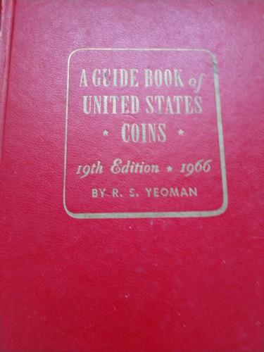 1966 Red Book A Guide Book of United States Coins Price Guide 19th ...