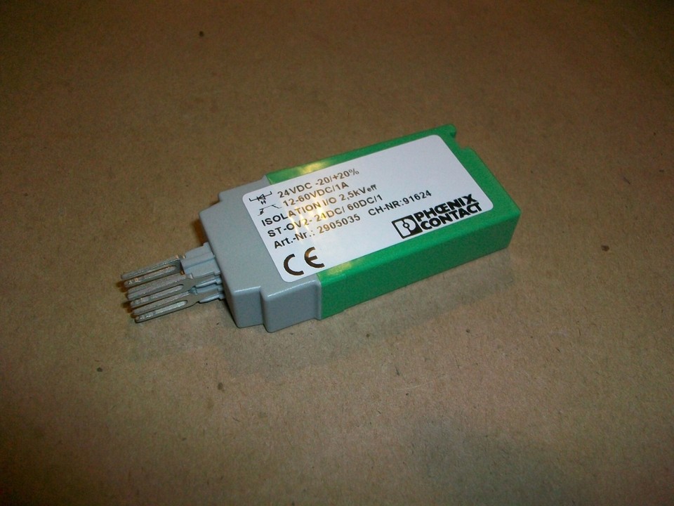 Phoenix Contact Power Optocoupler ST-OV2-24DC/60DC/1 | eBay