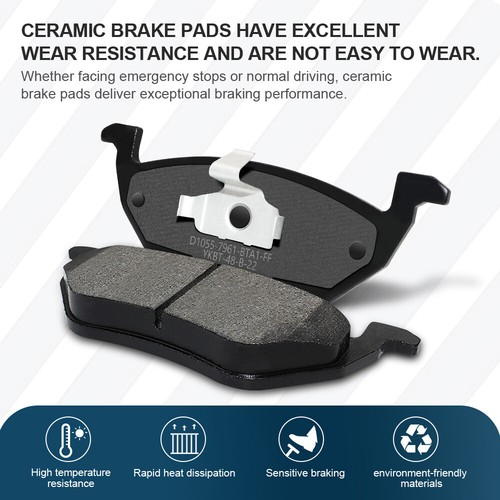 Front & Rear Ceramic Brake Pads For 15-19 Subaru Outback Legacy 16-19 ...