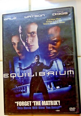 DVD MOVIE "EQUILIBRIUM" By KURT WIMMER | eBay