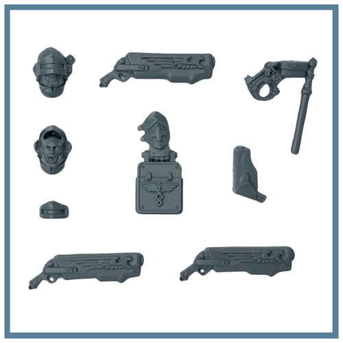 Adeptus Arbites Exaction Squad - Extra Bits - Kill Team - Warhammer ...
