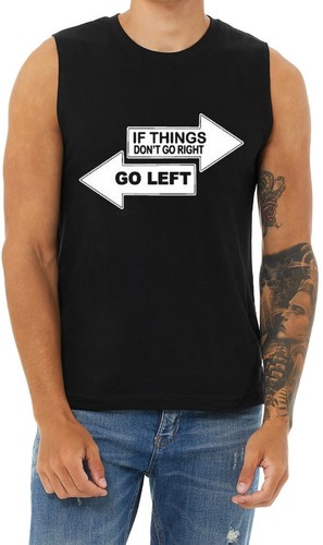 Funny T shirt Cut Off Shirts Sleeveless Muscle Tees Mens Graphic Shirts ...