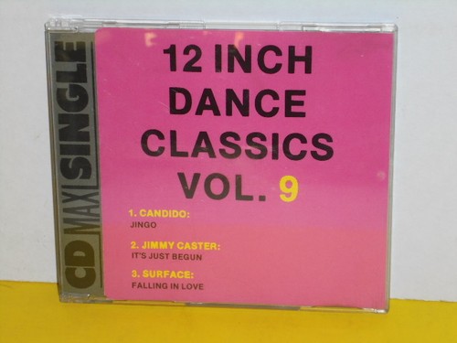 MAXI CD - 12 INCH DANCE CLASSICS VOL. 9 - CANDIDO - JIMMY CASTER ...