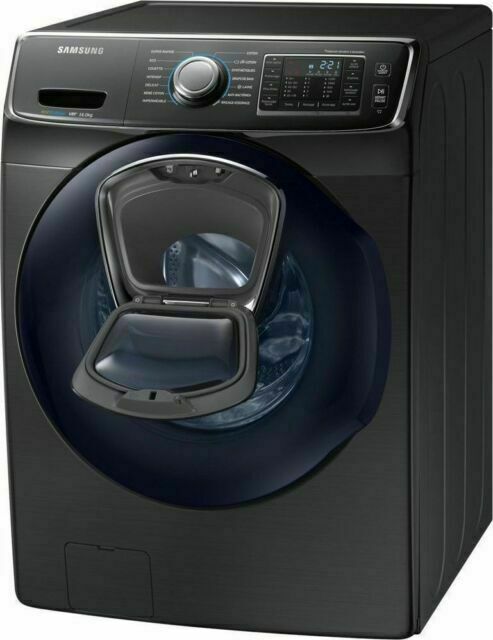 Samsung WF16J6500EV 16kg Front-Loading Washing Machine - Black for sale ...