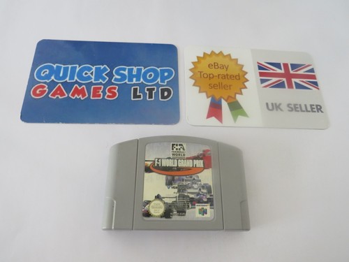 Nintendo 64 Formula 1 F-1 World Grand Prix Game Cartridge N64 | eBay