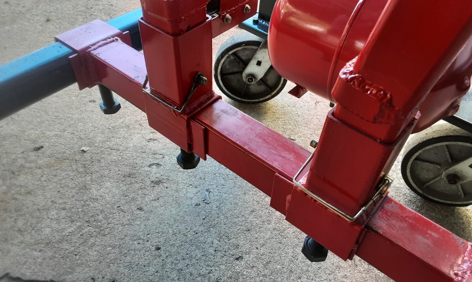 Engine Run Stand Big Small Block Radiator Hoses Belts Cables Gauges Fan ...