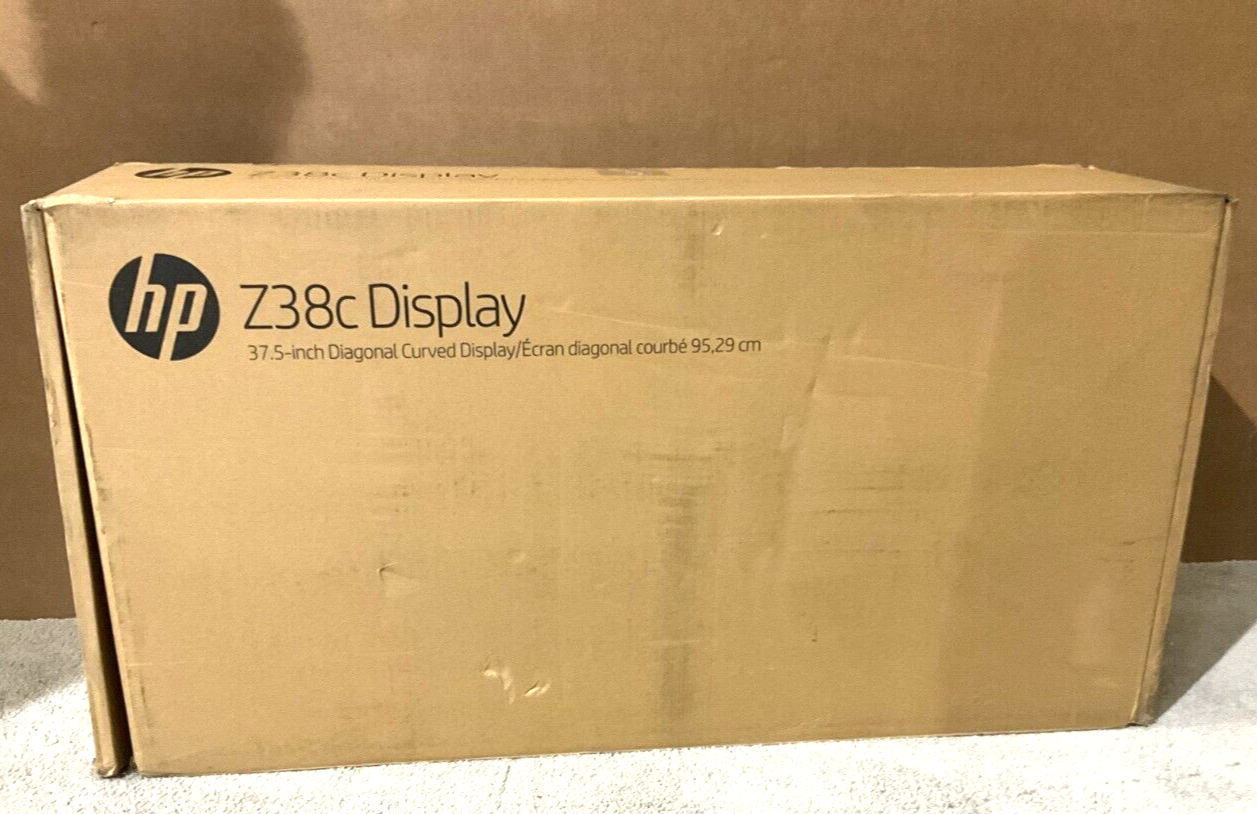 HP Z38c 37.5" Curved LED LCD Display UWQHD+ 3840x1600 Z4W65A8#ABA ️ ...