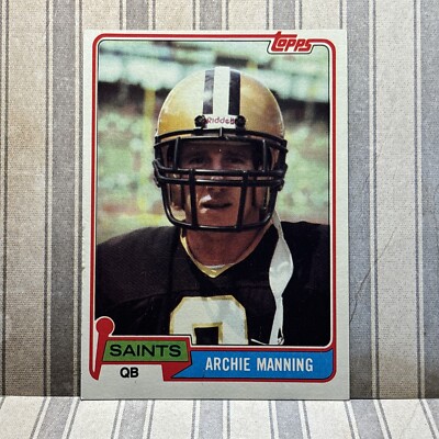 1981 Topps - #158 Archie Manning | eBay