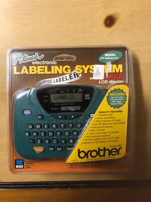 Brother P-touch PT-65 Electronic Labeling System w/Large LCD Display ...