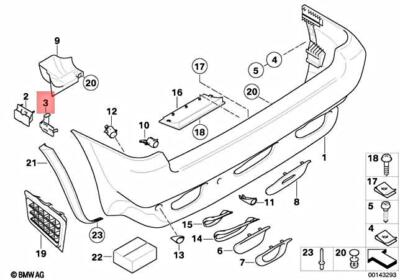 Genuine BMW X5 E53 X5 3.0d 3.0i 4.4i 4.6is 4.8is SAV Support Bottom ...