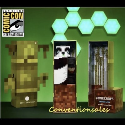 SDCC 2023 Mattel Exclusive Minecraft Panda Diamond Level | eBay