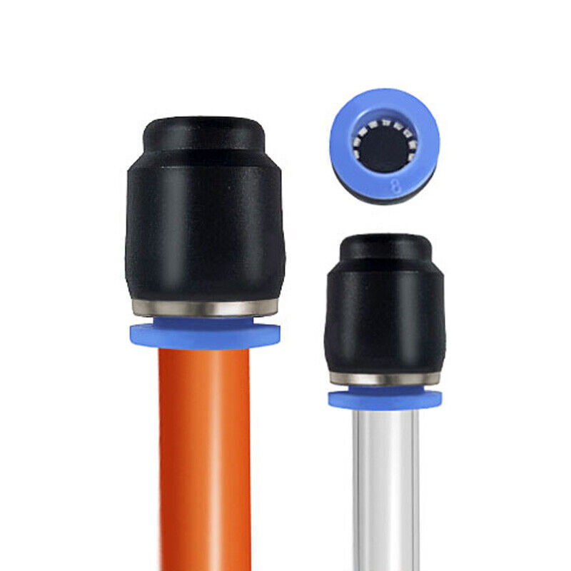4 6 8 10 12 16mm Pneumatic Push In Fitting Plugs End Caps For Air Tube ...
