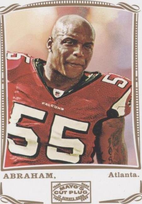 2009 Topps Mayo - John Abraham #128 for sale online | eBay