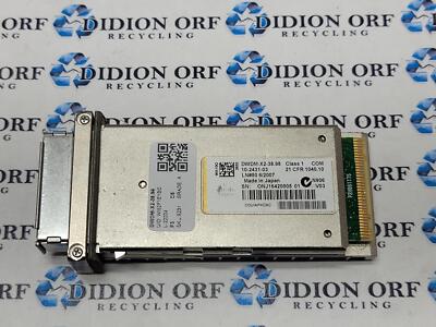 CISCO Dwdm-X2-38.98 TRANSCEIVER MODULE SKU 9231 | eBay
