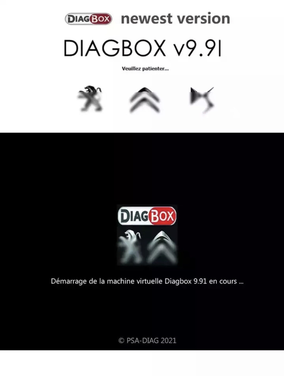 diagbox psa 9.96 vmware | eBay