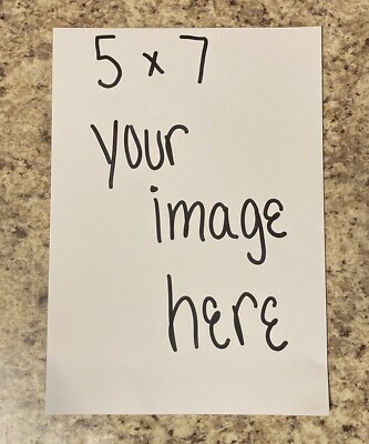 Personalized Custom Order 5X7 Photo Magnet with your own Image. | eBay