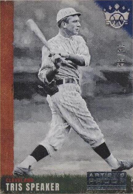 2022 Panini Diamond Kings - Short Print Tris Speaker #111 Artist's ...