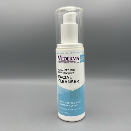 Mederma Advanced Dry Skin Therapy Facial Cleanser 6 oz Alpha Hydroxy ...