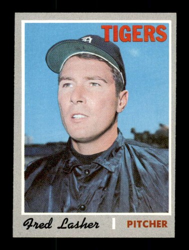 1970 Topps #356 Fred Lasher EX+ Tigers 565176 | eBay