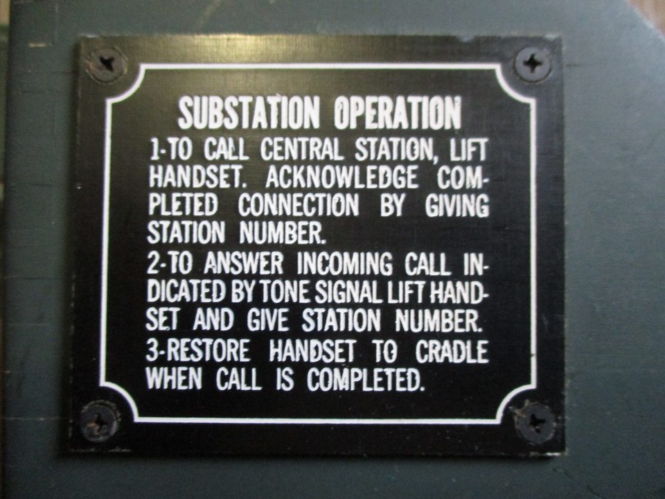 Vintage Dictograph Products WWII Navy A.B. Portable Telephone System ...
