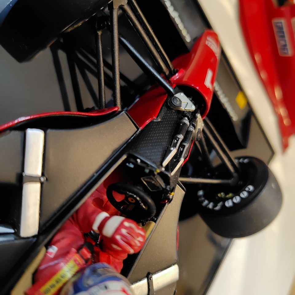 1/18 Exoto Ferrari 641 2 Car No.1 Alain Prost Japan GP Lap Monitor Model Near E | eBay