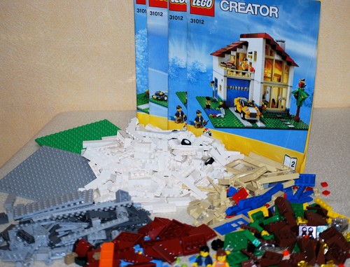 Lego® 31012 City Creator 3in1 Einfamilienhaus mit Figur und Anleitungen ...