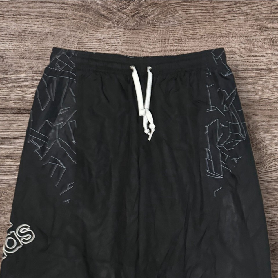 Mens Black Adidas Tracksuit Bottoms / Track Pants - Size 34 (L) K144 ...