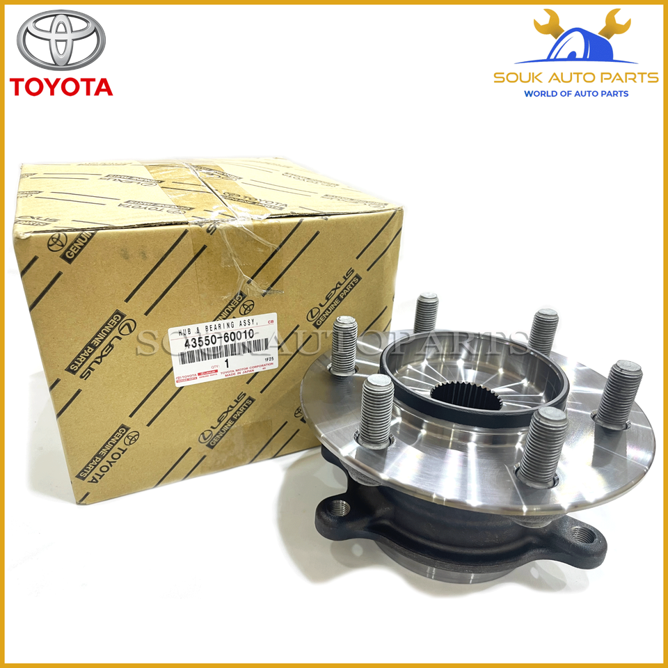 43550-60010 Genuine Toyota HUB & BEARING ASSY 4355060010 OEM LAND ...