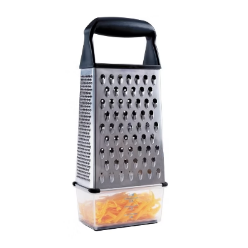 OXO Box Grater: Stainless Steel, Dishwasher-Safe, w/ Storage | eBay