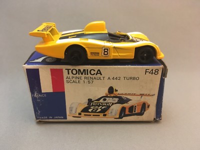 Tomica TOMY F48 Alpine Renault A442 1:57 - Made in Japan Pocket Cars ...