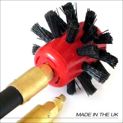 Drain Rod Brush & Chimney Cleaner Brand New 4" 6" 16" Universal and ...