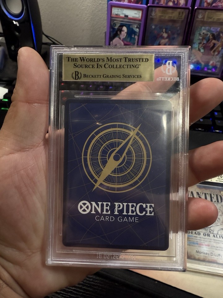 One Piece Nami Treasure Rare Alt Art TR ST01-007 English BGS 10 ...