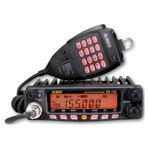 Alinco DR-138T VHF 60 Watts 136-174 MHz Mobile Radio 200 Channels | eBay
