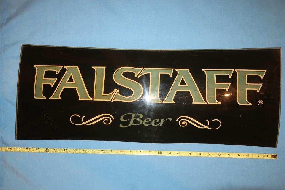 VINTAGE FALSTAFF BEER SIGN. 27" Long | eBay