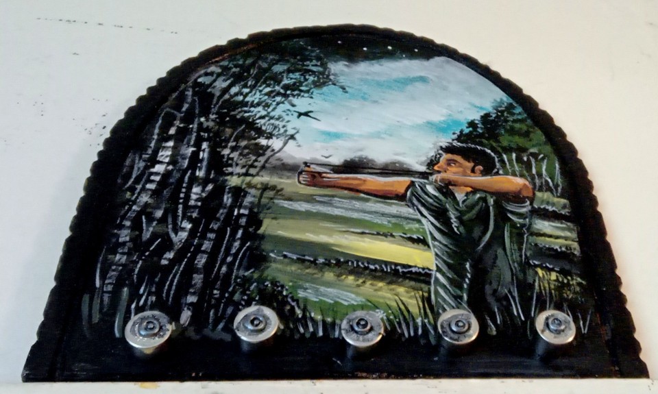 Hand painted catapult pĺaque | eBay UK
